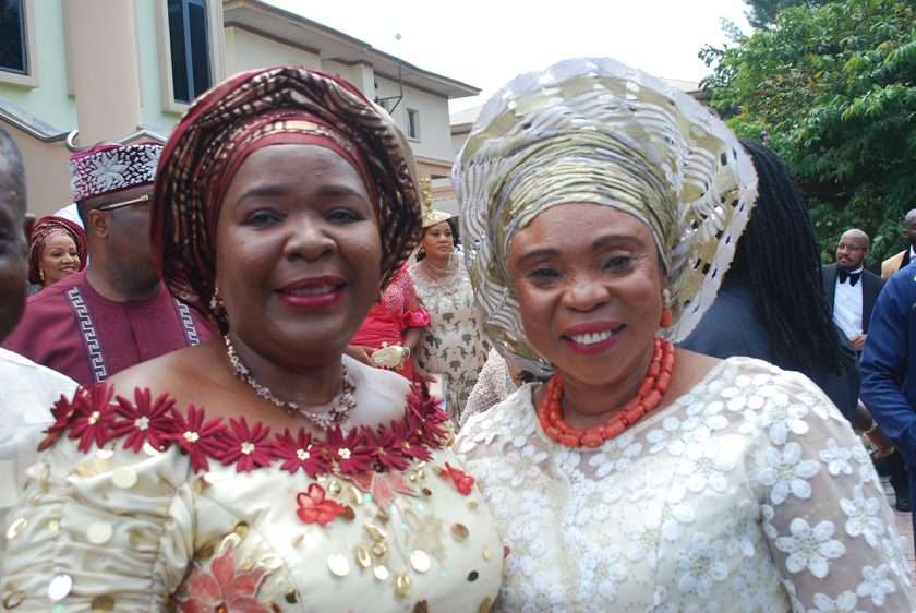 Aisha Buhari, Nkem Okeke, Others Attend Nkechi Obi’s Daughter Wedding ...