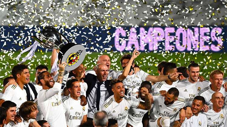 Real Madrid Crowned La Liga Champions For The 34th Time, As Messi ...