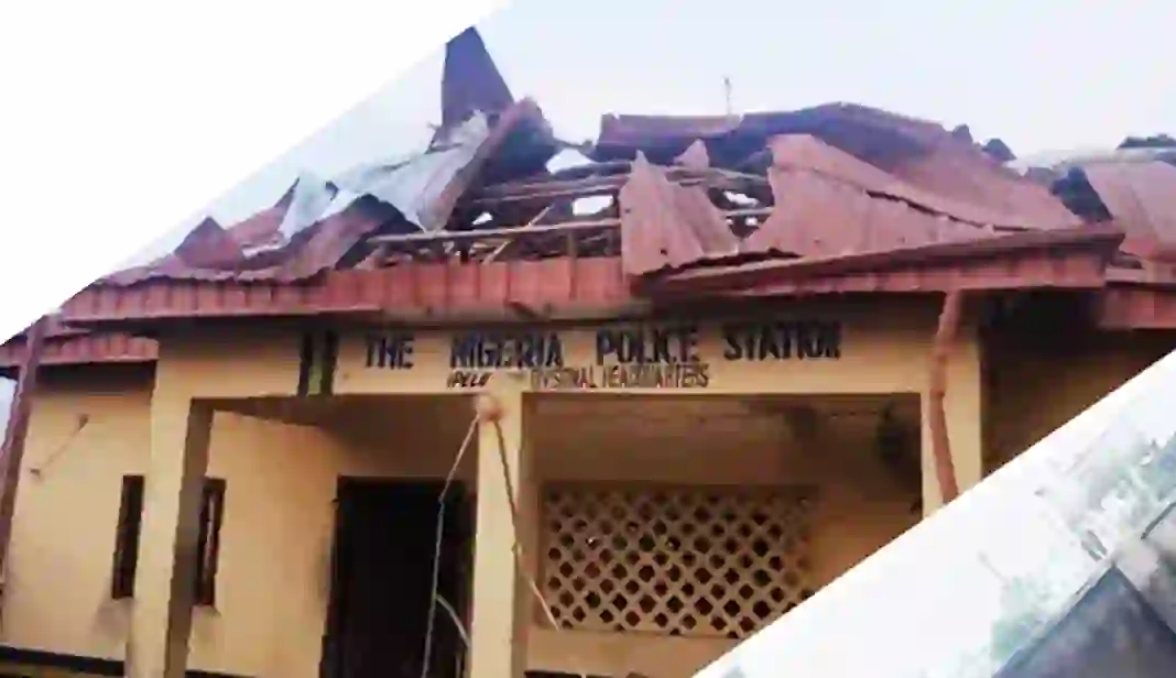 Gunmen Attack, Burn Down Police Station In Ondo On New Year Eve | The ...